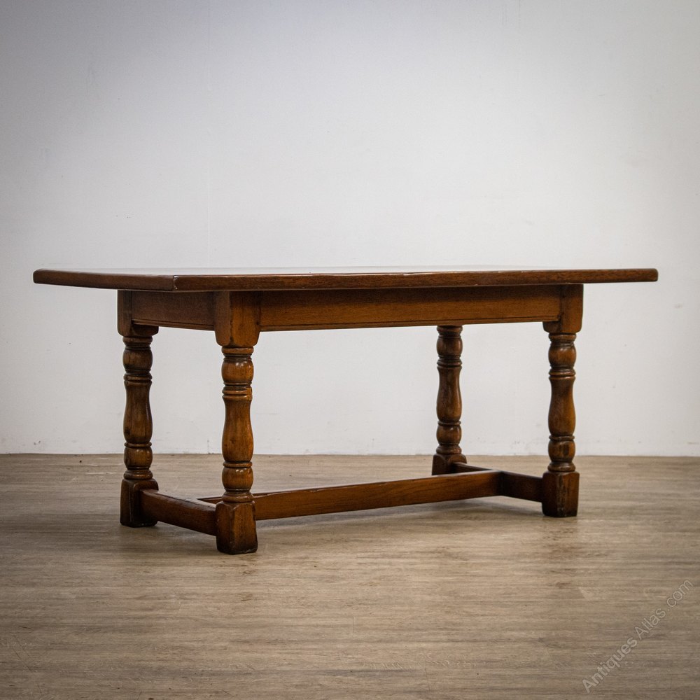 Oak Refectory Table - Antiques Atlas