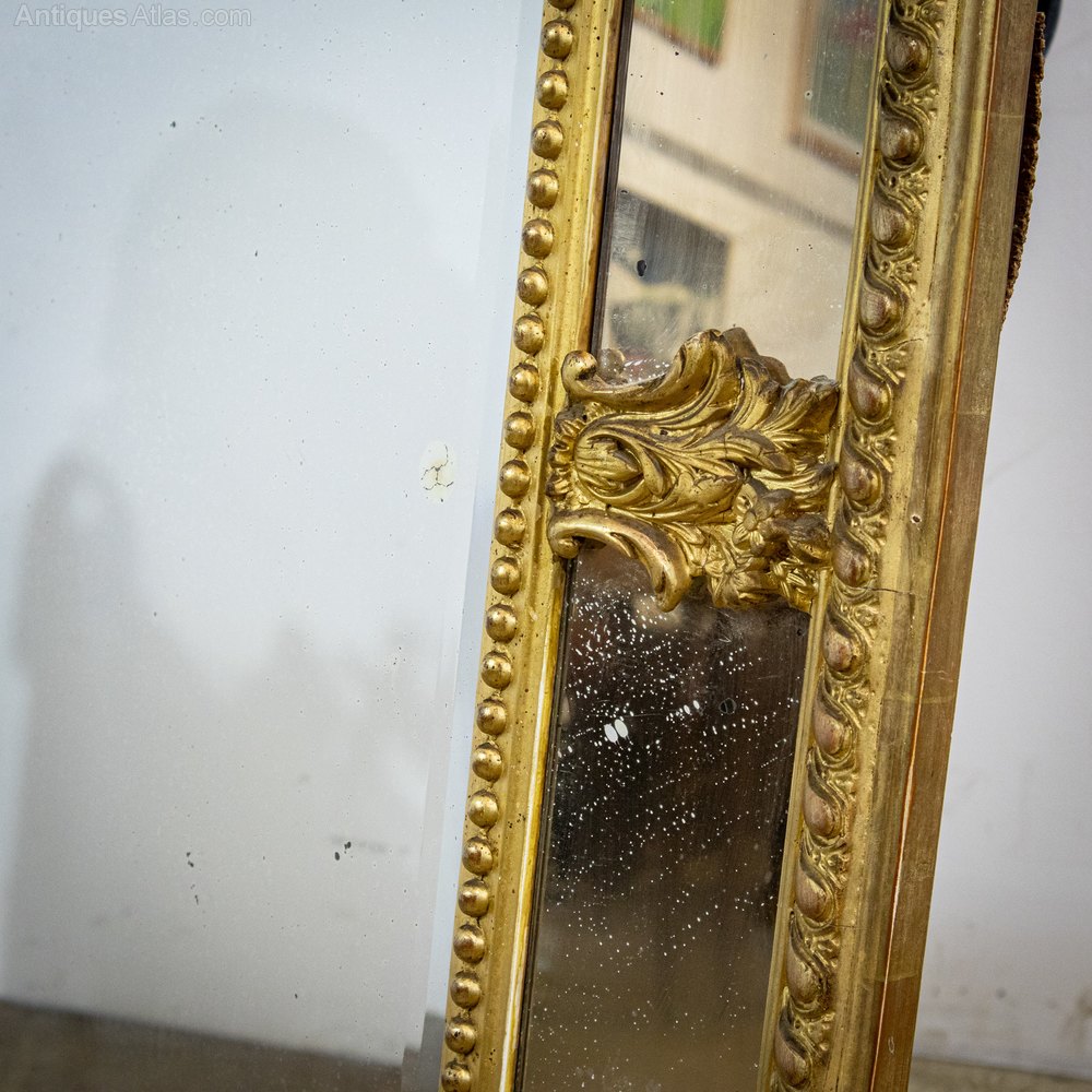 Antiques Atlas - Original 1880’s French Gilt Mirror