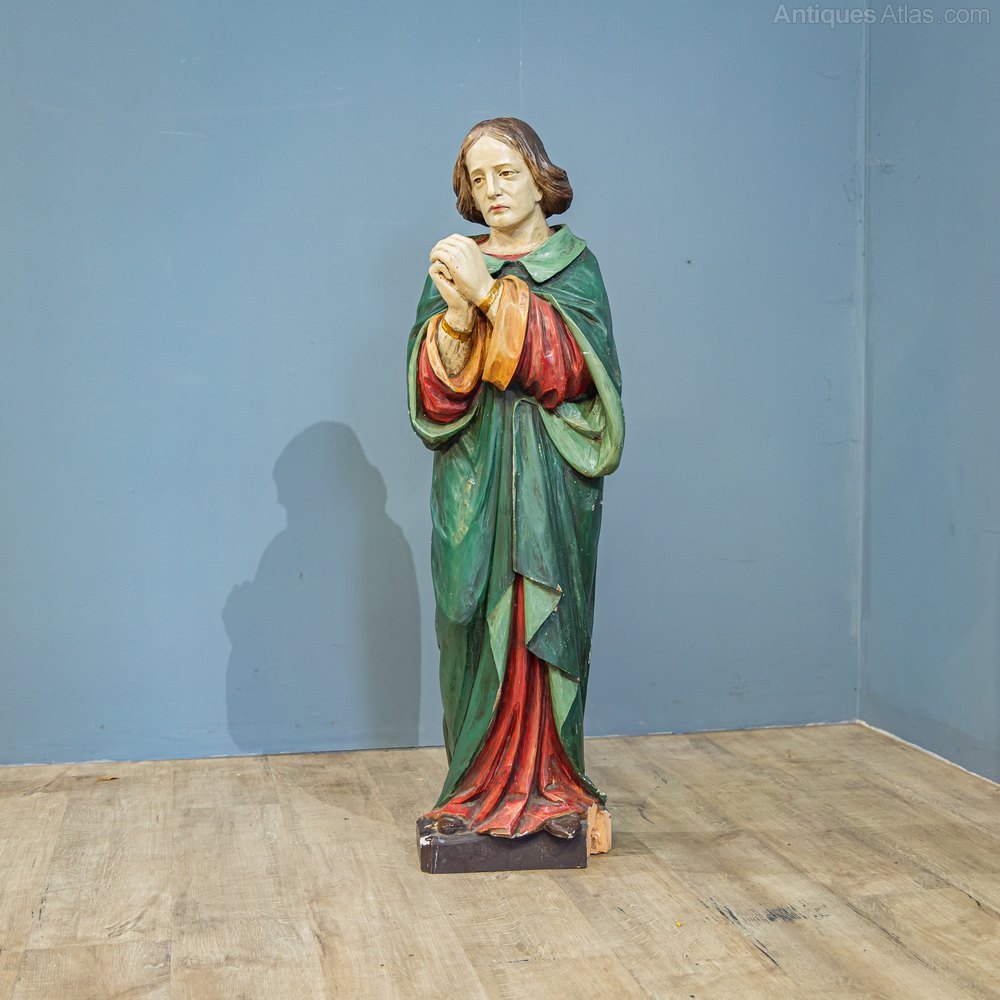 Antiques Atlas - Religious Carved Figure