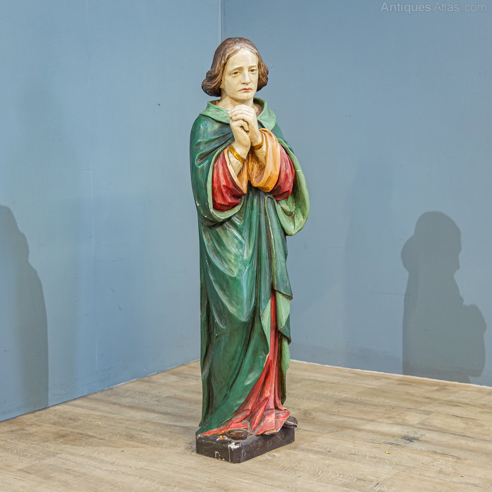 Antiques Atlas - Religious Carved Figure