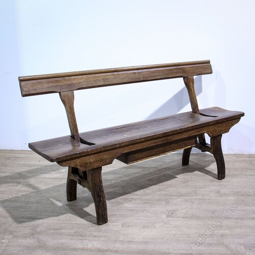 Reversible Back Railway Or Chapel Bench as343a5272 / S4DZST4068 ...