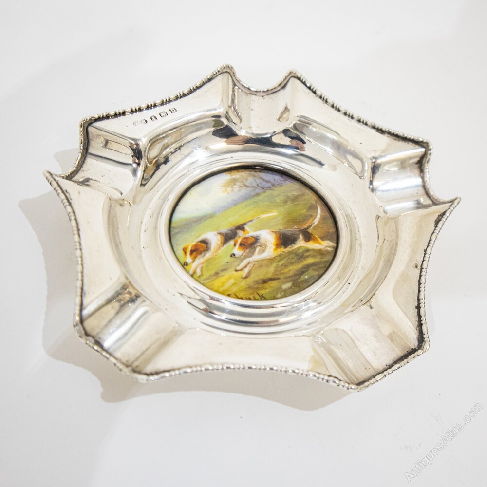 Antiques Atlas - Royal Worcester Silver Ashtray