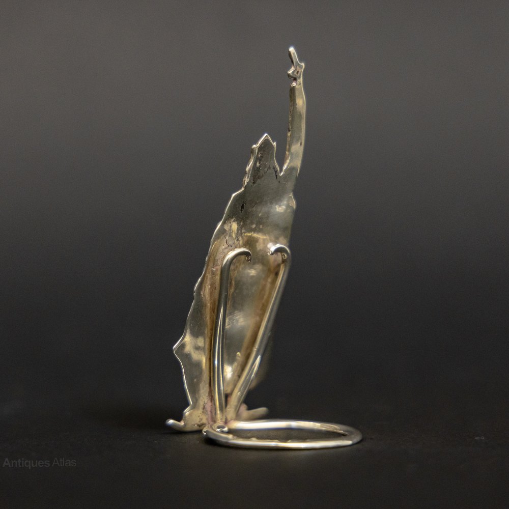 Antiques Atlas - Silver King Alfred Menu Holder