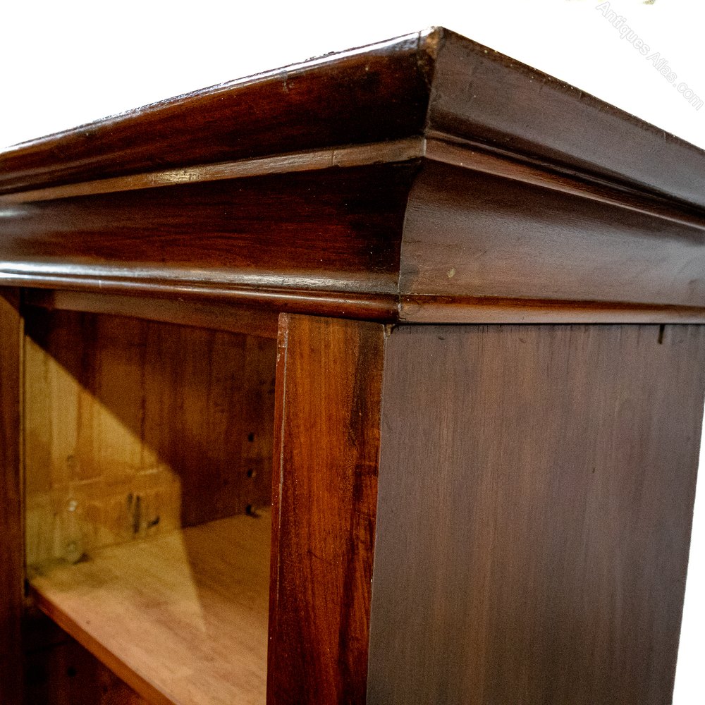 Victorian Large Mahogany Bookcase - Antiques Atlas