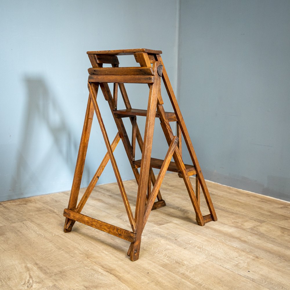 Antiques Atlas - Victorian Step Ladder
