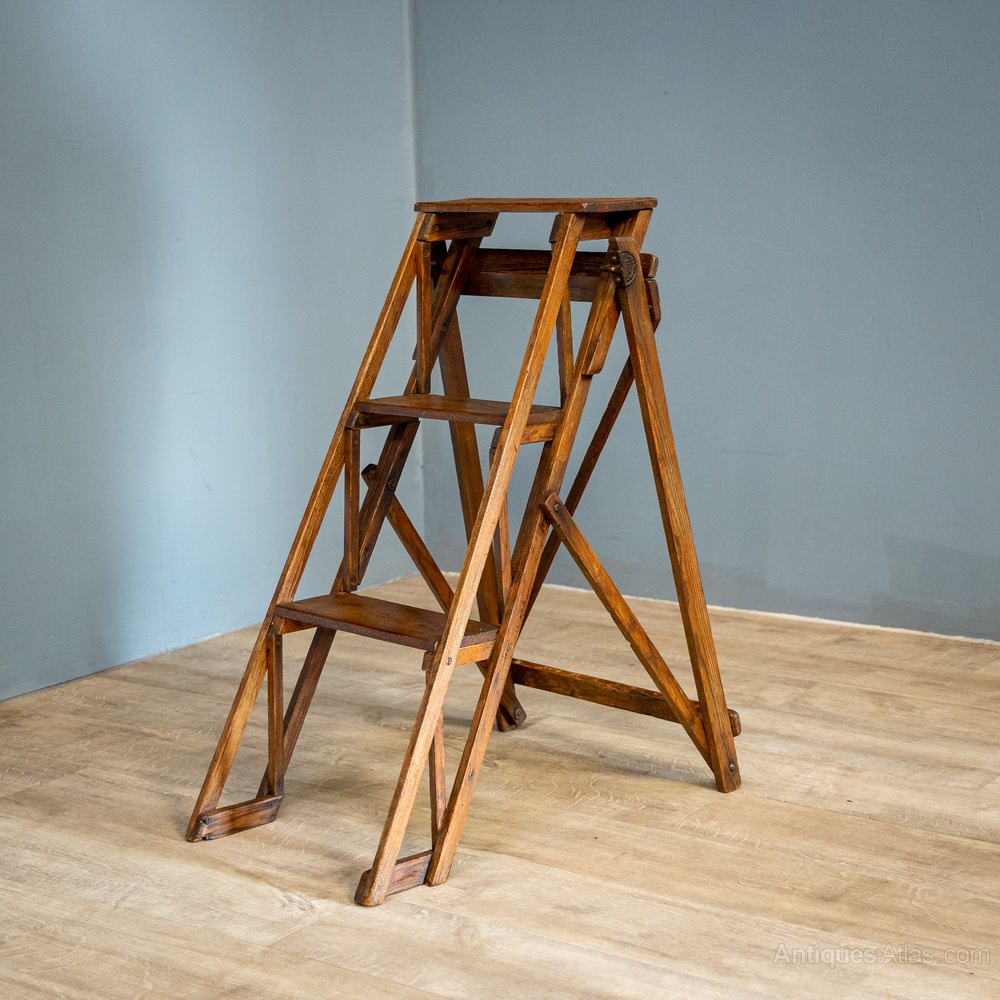 Antiques Atlas - Victorian Step Ladder