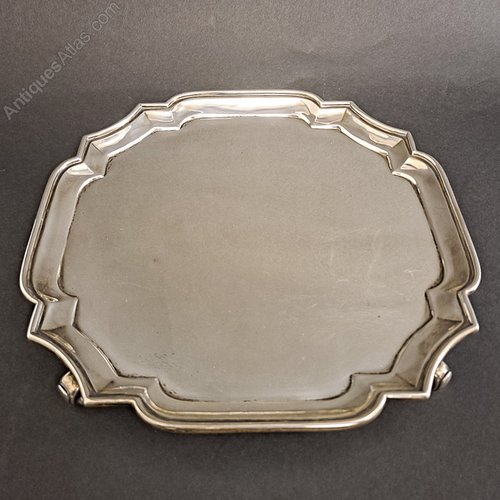 Antiques Atlas - Victorian Silver Salver