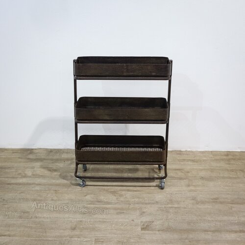 Vintage Industrial Style Work In Progress Trolley as343a5067 ...