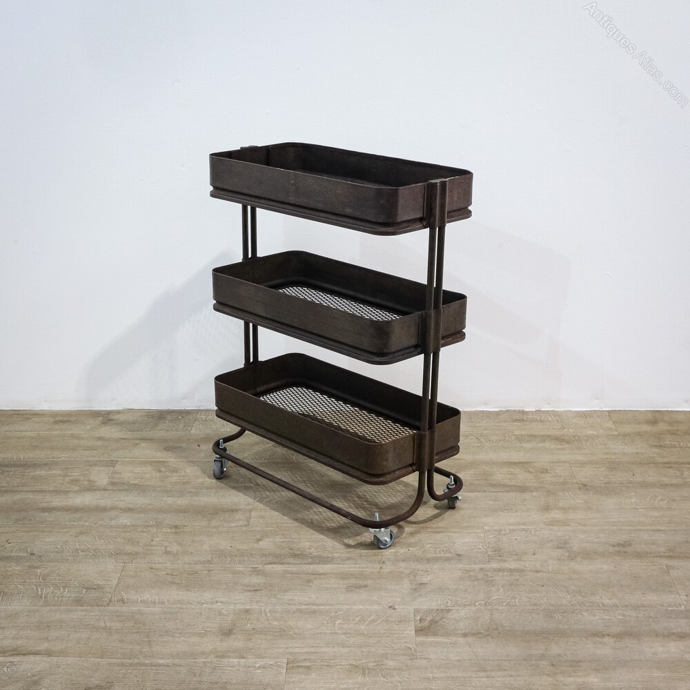 Vintage Industrial Style Work In Progress Trolley as343a5067 ...