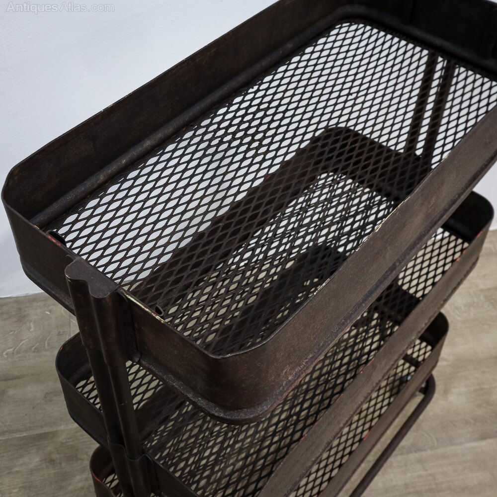 Vintage Industrial Style Work In Progress Trolley as343a5067 ...