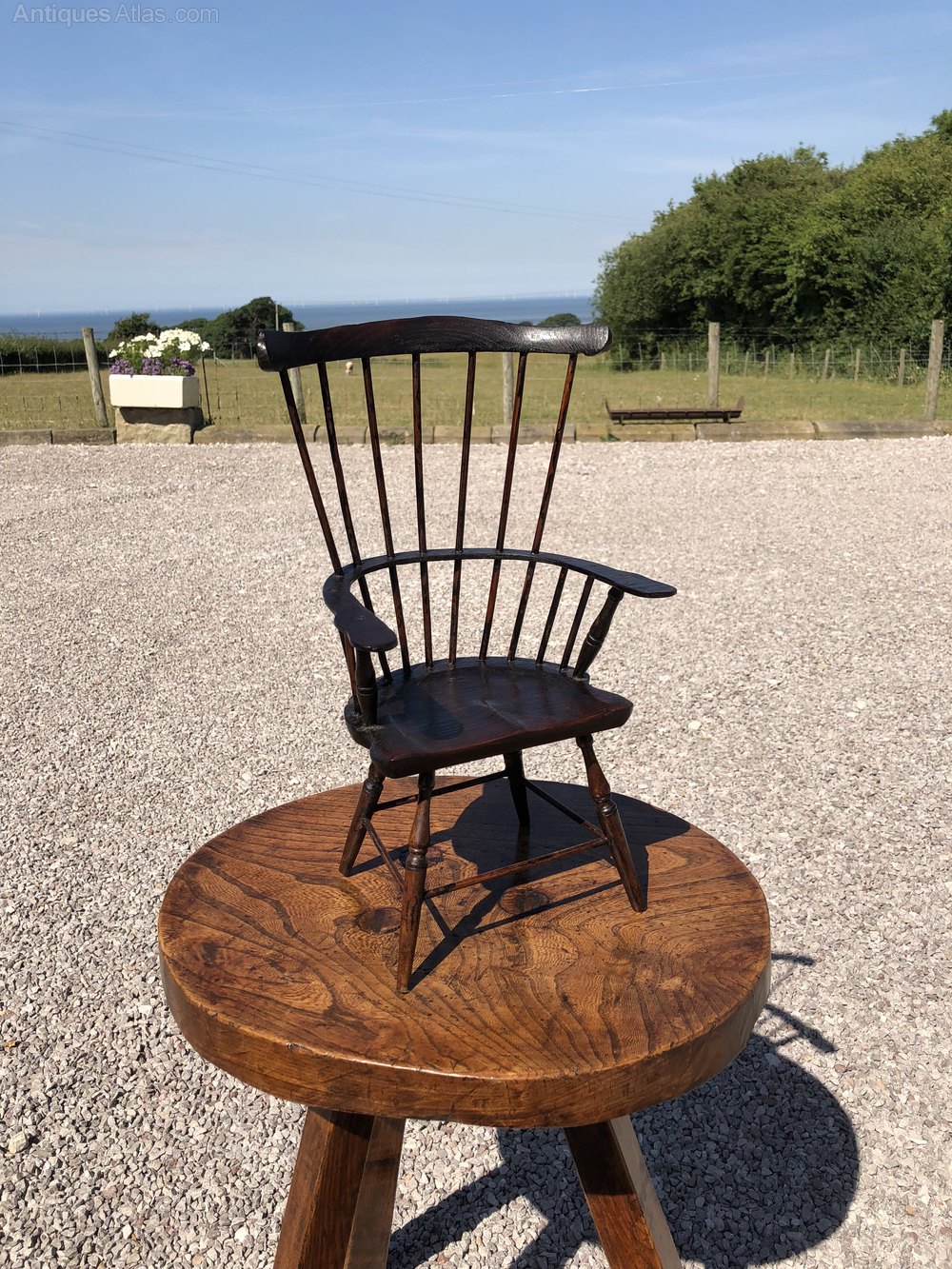 Antiques Atlas - Salesman Sample Stick Chair as899a091 / NBA17003