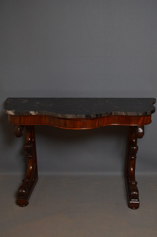 Early Victorian Console Table as006a2201 / sn2581 - Antiques Atlas