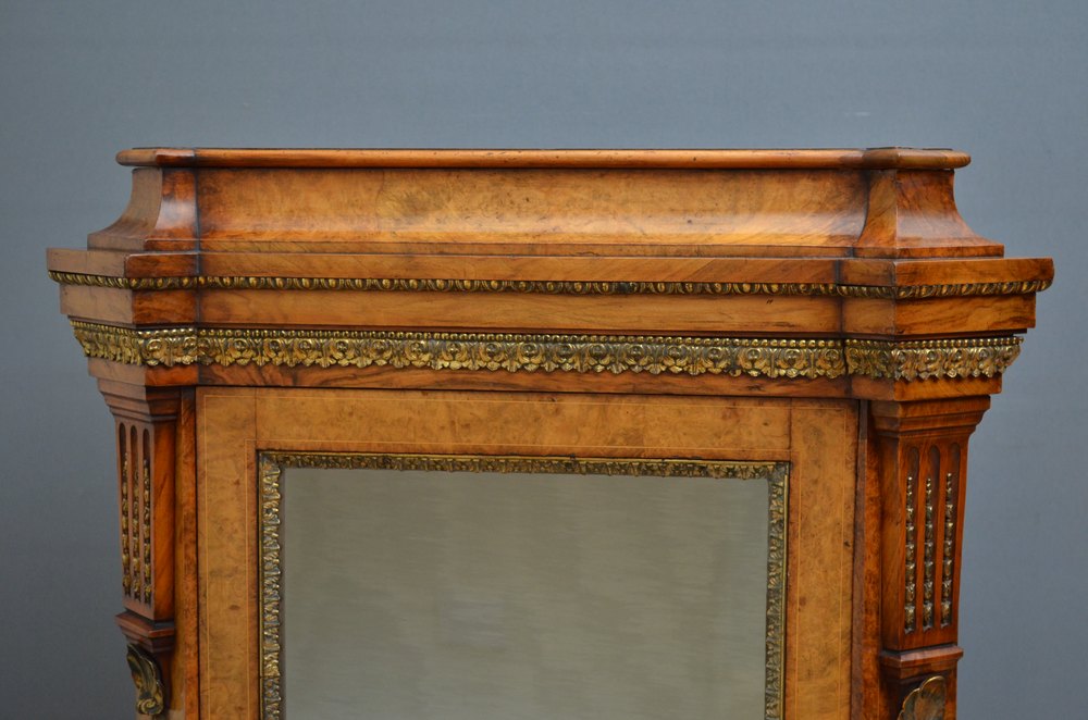 Victorian Pier Cabinet In Walnut - Antiques Atlas