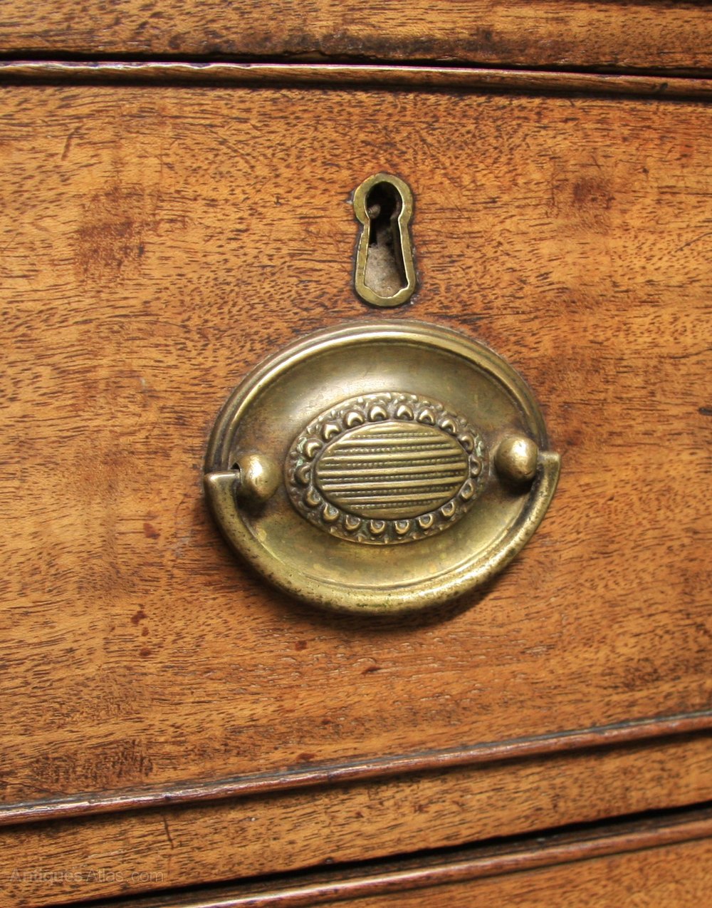 Regency Mahogany Chest Of Drawers - Antiques Atlas