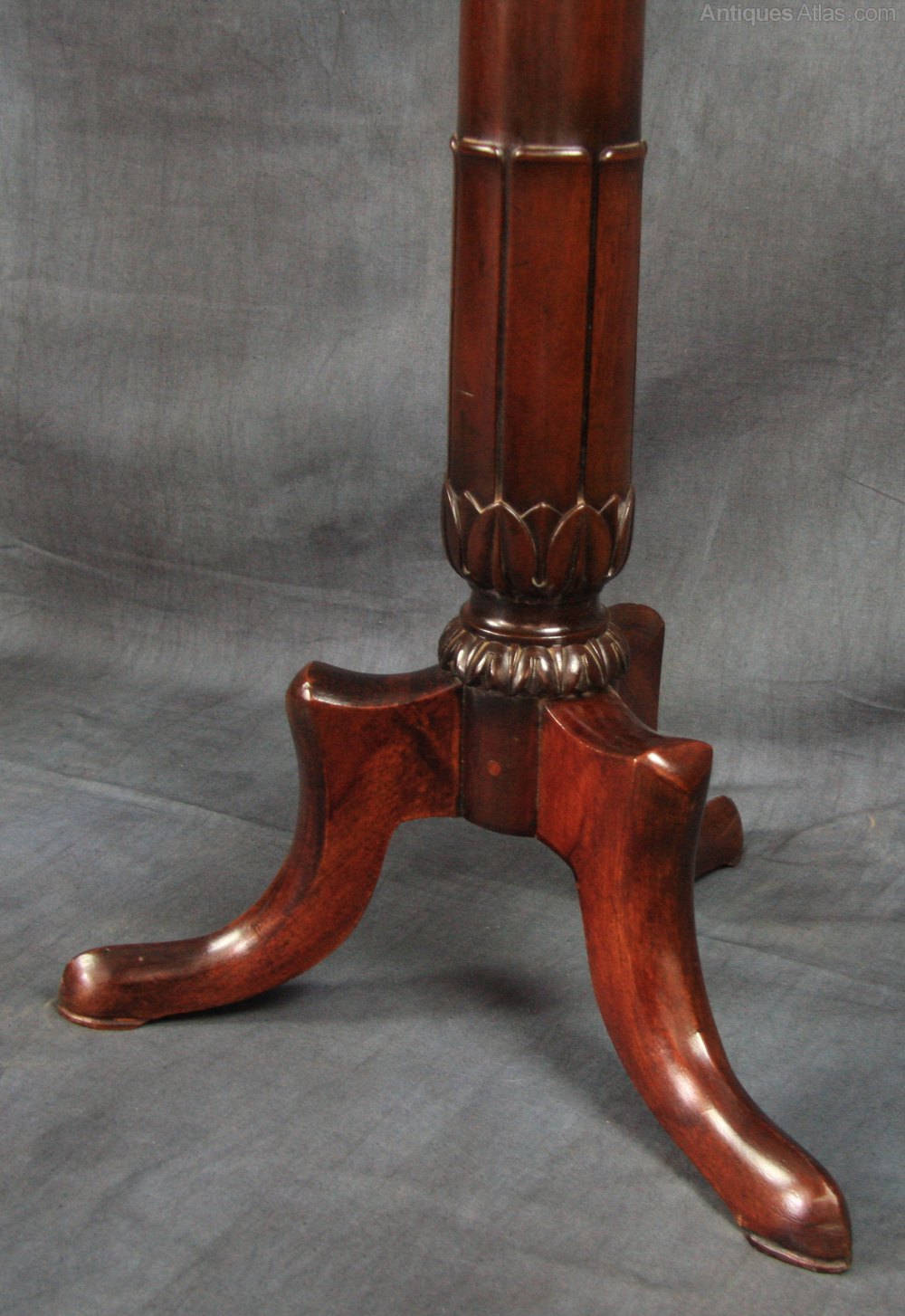 Victorian Mahogany Torchere as346a010 / (ref 73) - Antiques Atlas