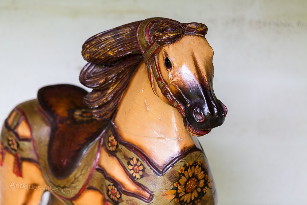 Antiques Atlas - European Antique Carousel Horse as651a083