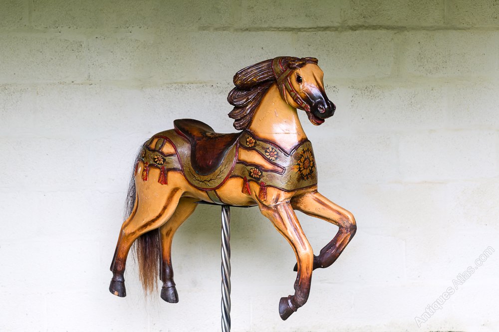 Antiques Atlas - European Antique Carousel Horse as651a083