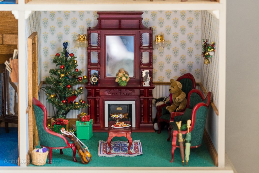 Antiques Atlas - Georgian Style Vintage Dolls House