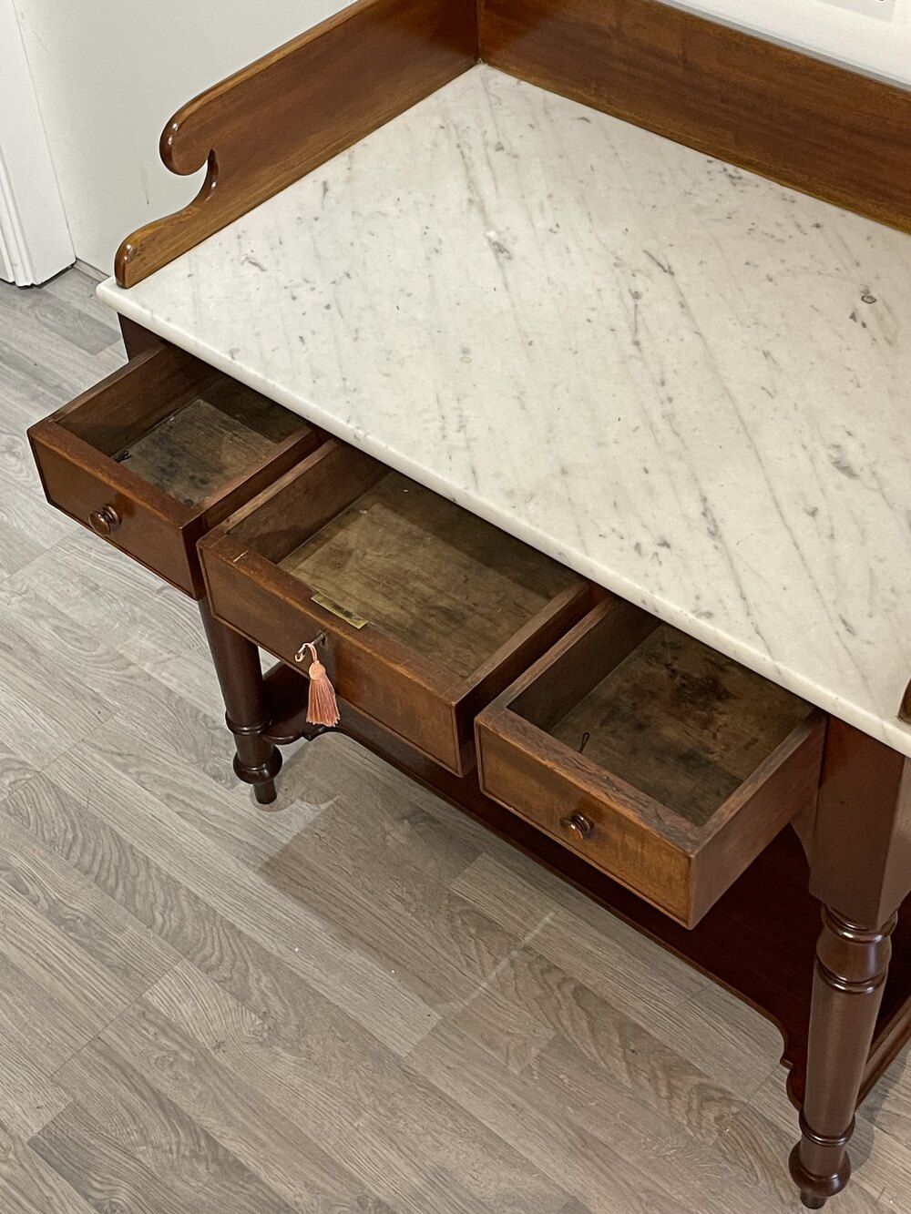 Regency Mahogany Washstand Dressing Table - Antiques Atlas