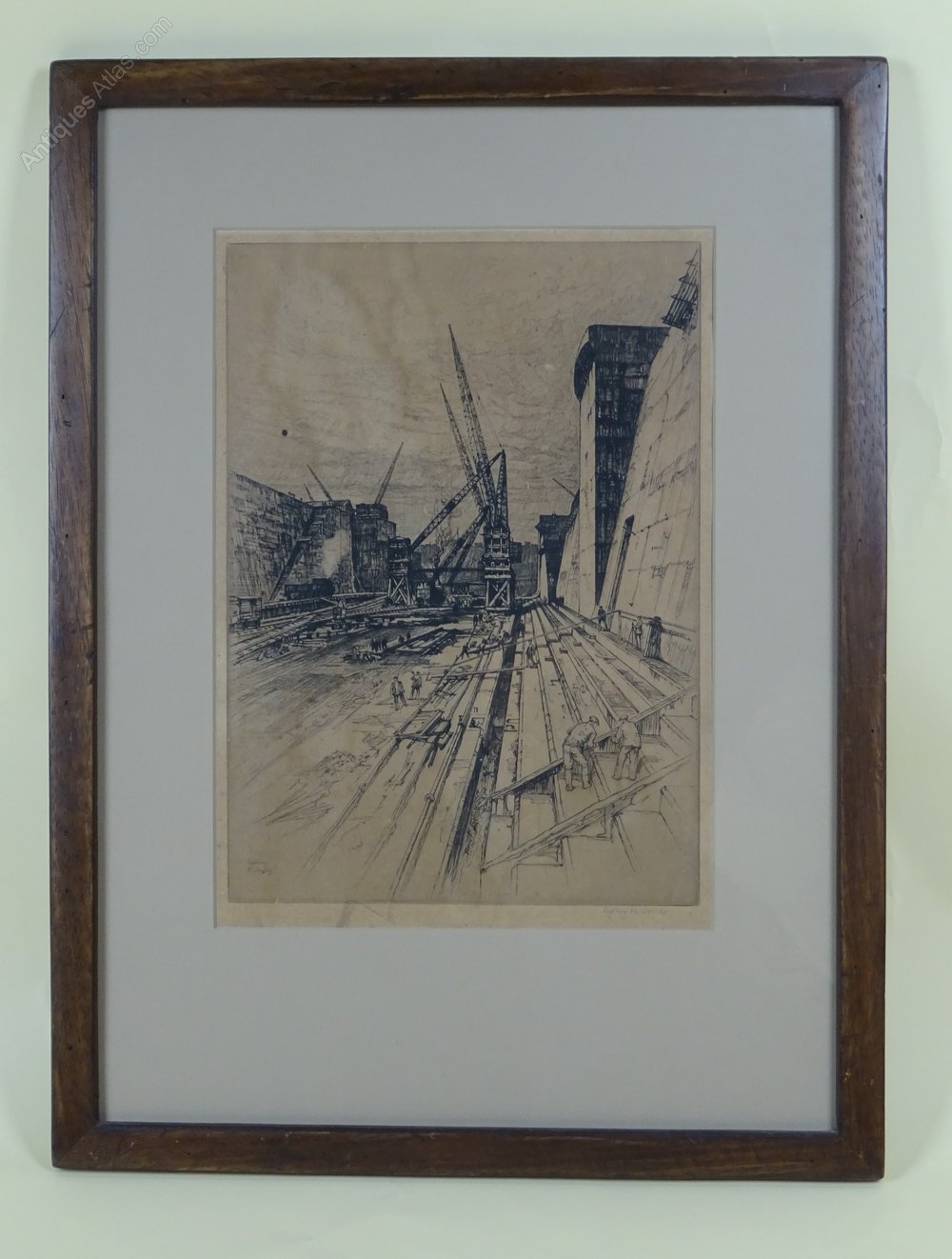Antiques Atlas - Sydney R. Jones (1881 - 1966) Rare Original Etching