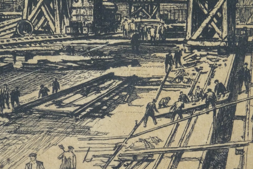 Antiques Atlas - Sydney R. Jones (1881 - 1966) Rare Original Etching