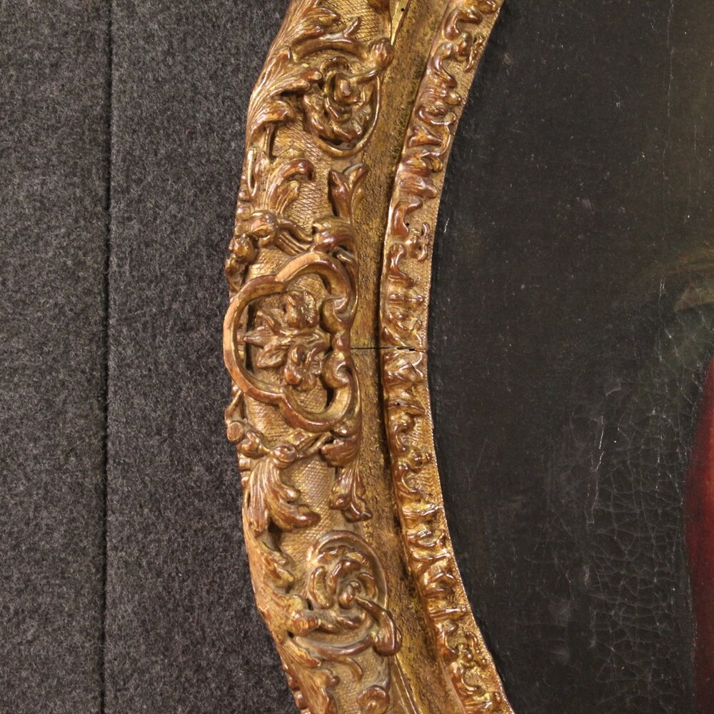 Antiques Atlas - 18th Century Religious Oval Painting