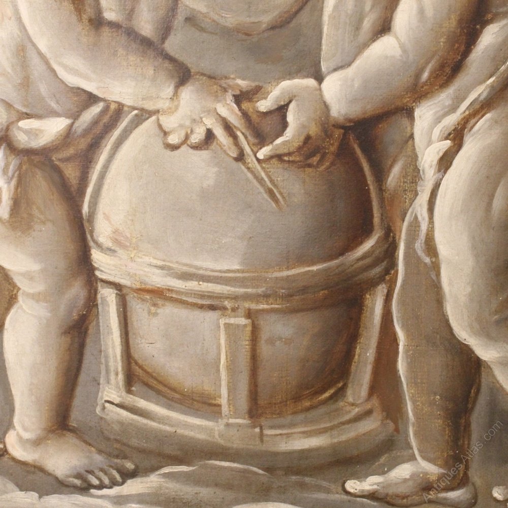 Antiques Atlas - 19th Century French Allegory Painting