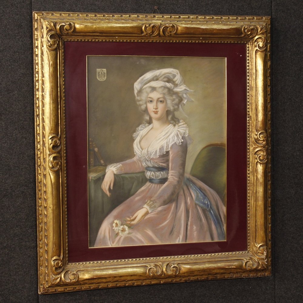 Antiques Atlas 20th Century French Portrait Painting Antiques Atlas 20th Century French Portrait Painting