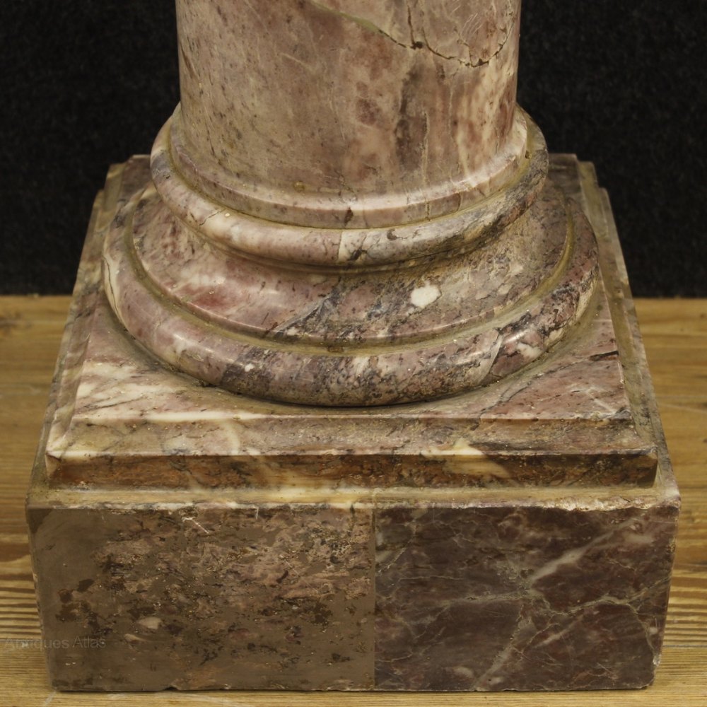 French Column In Marble - Antiques Atlas