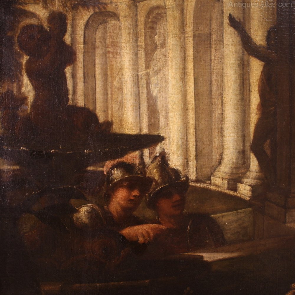 Antiques Atlas - Great 17th Century Painting, Rinaldo And Armida