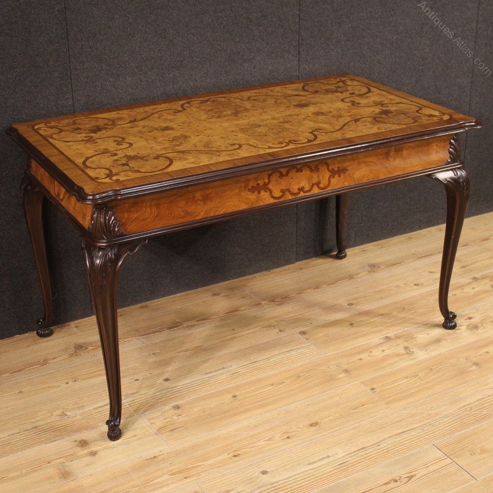 Antiques Atlas - Great Inlaid Table From The 1950s