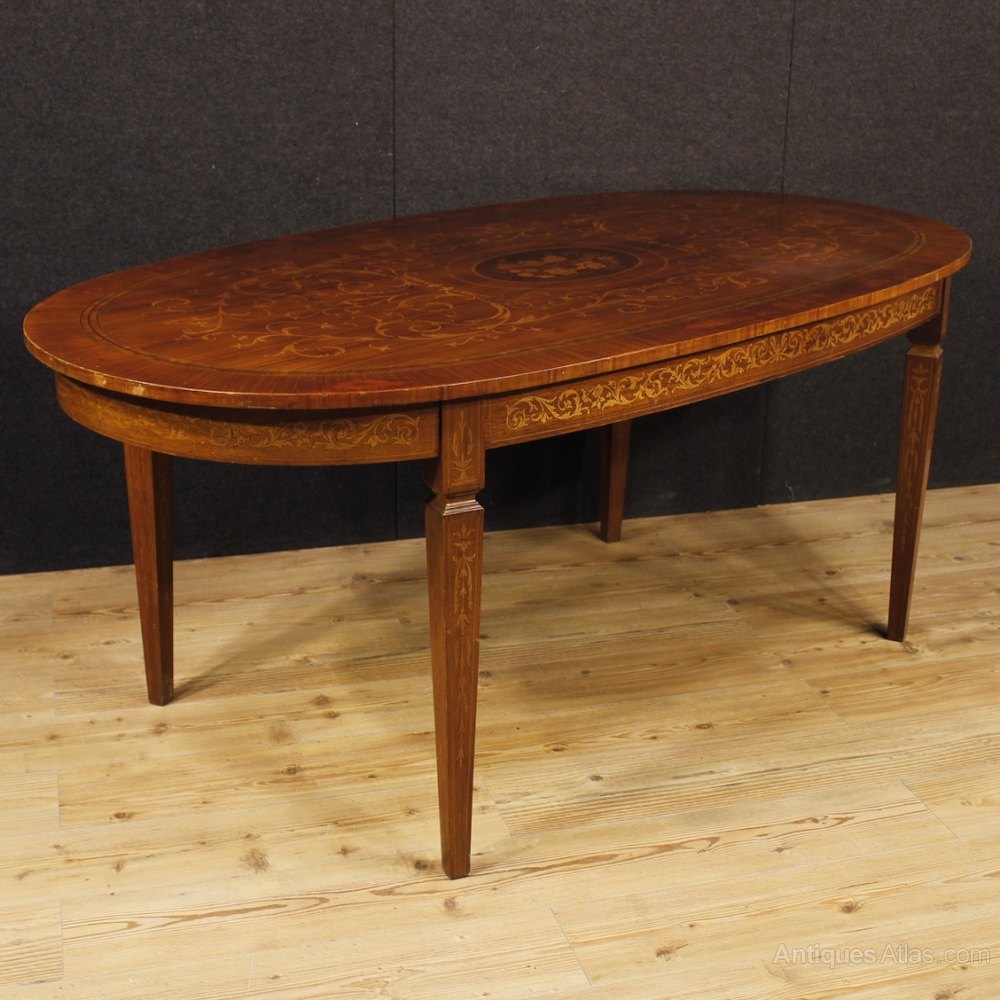 Inlaid Dining Table