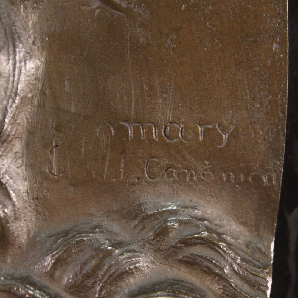 Antiques Atlas - Italian Bas-relief Signed Pietro Canonica