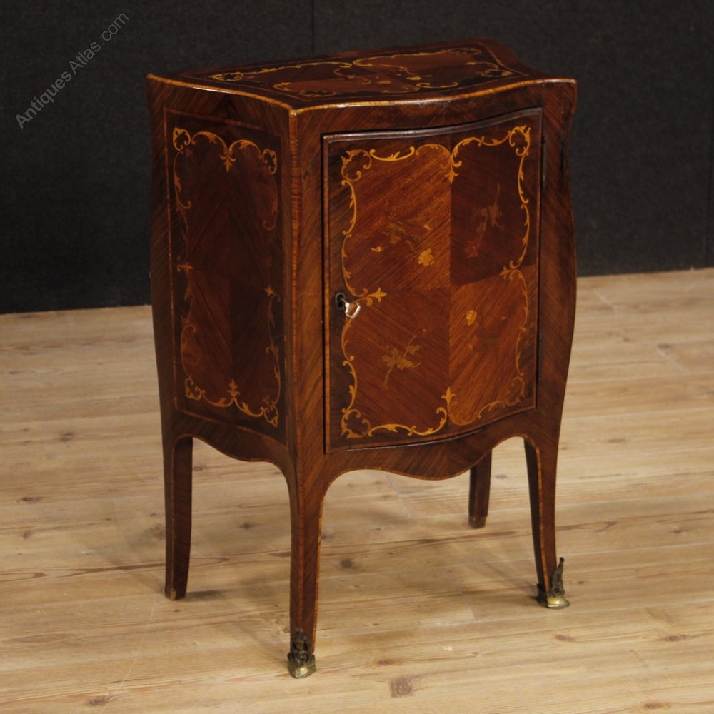 Antiques Atlas - Italian Side Table In Inlaid Wood