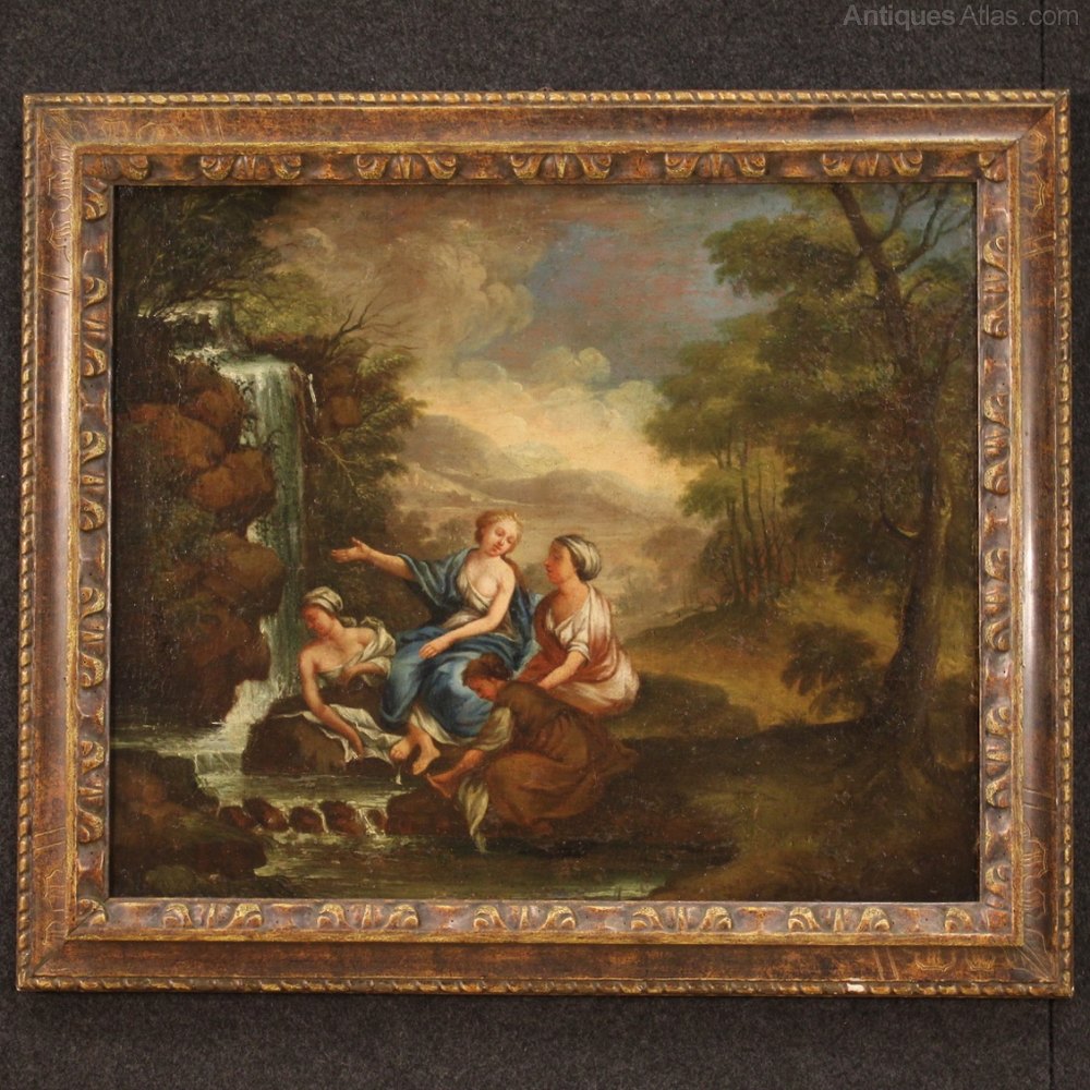 Antiques Atlas - Mythological Painting From 18th Century