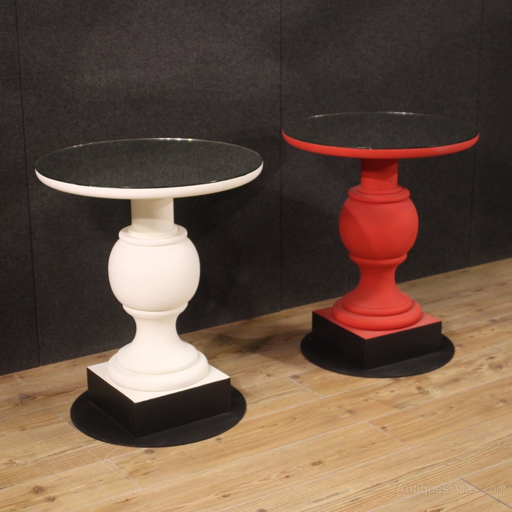Antiques Atlas - Pair Of 70's Design Side Tables