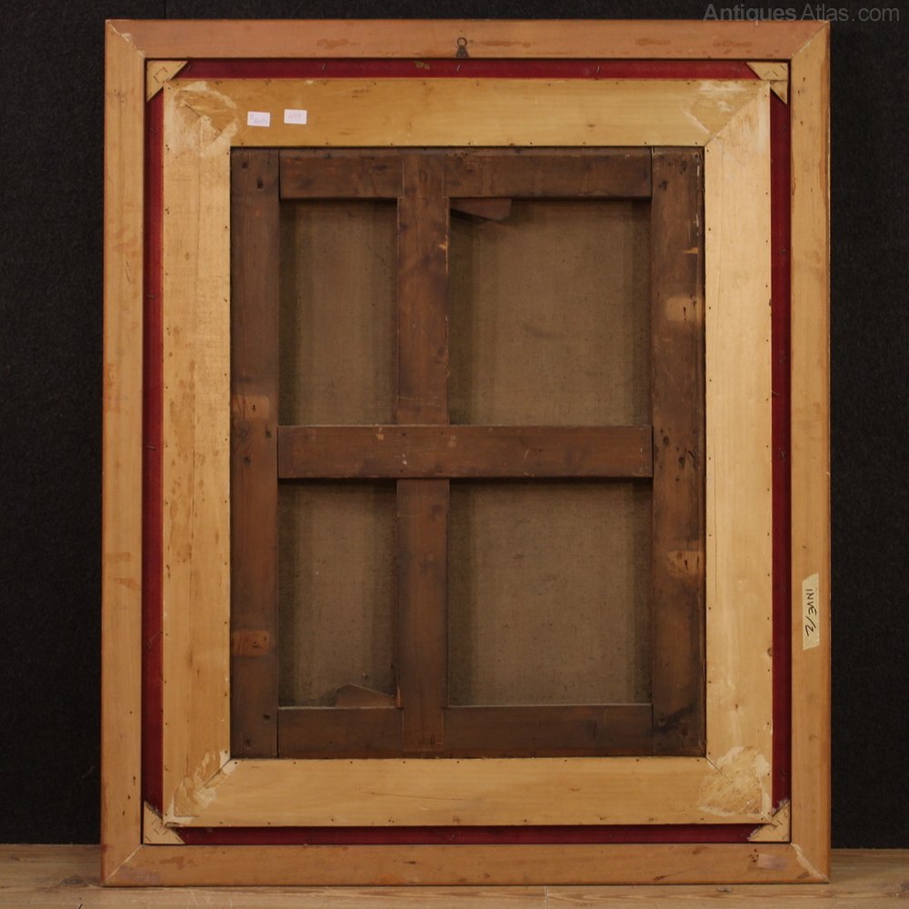 Antiques Atlas - The Vision Of Saint Anthony The Abbot Painting