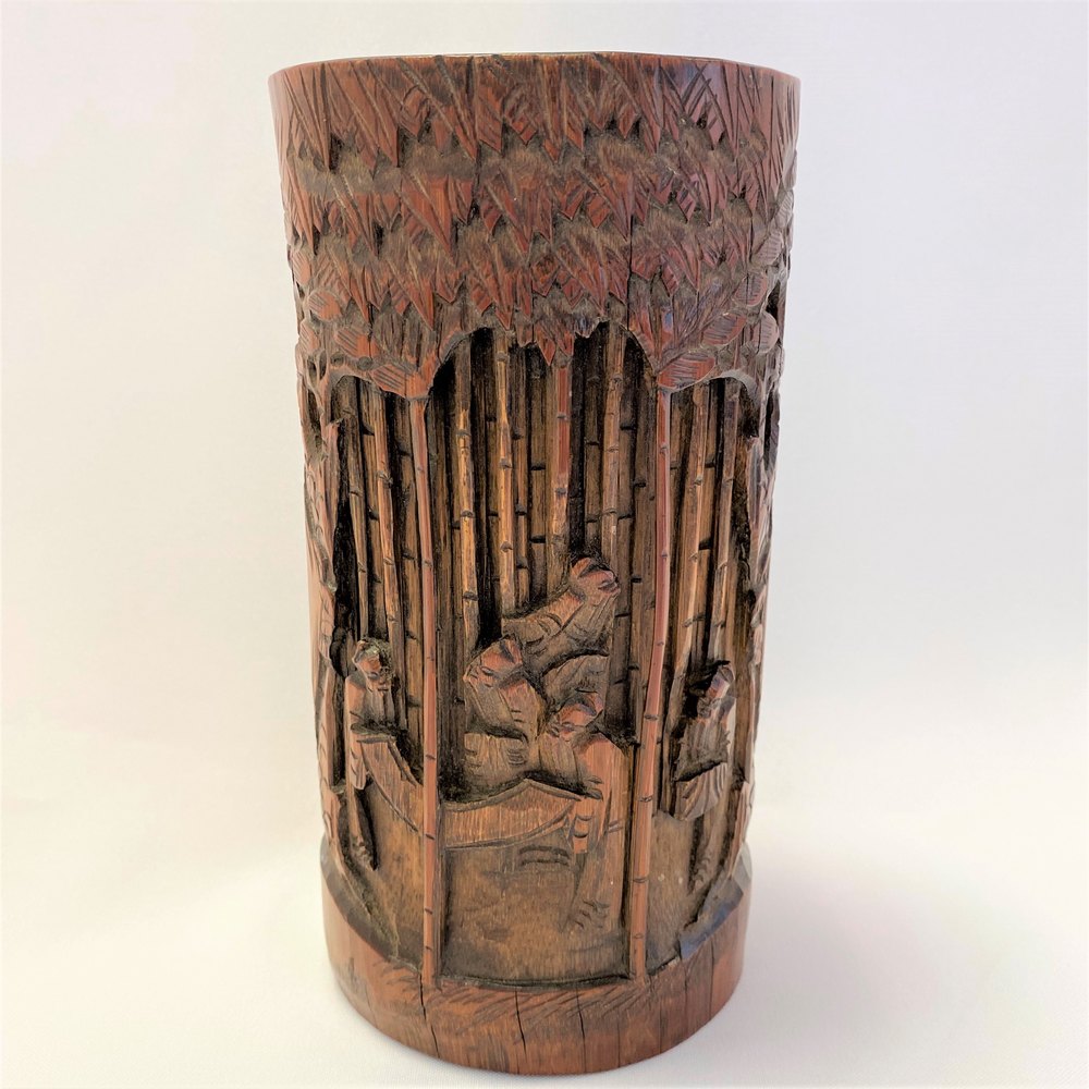 Antiques Atlas - Chinese Bamboo Brush Pot