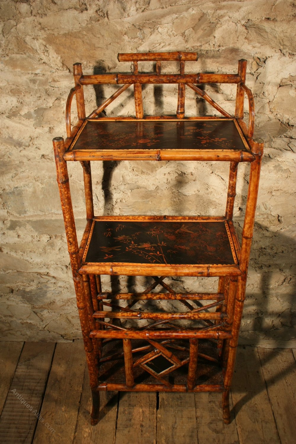 Victorian Bamboo Whatnot - Antiques Atlas