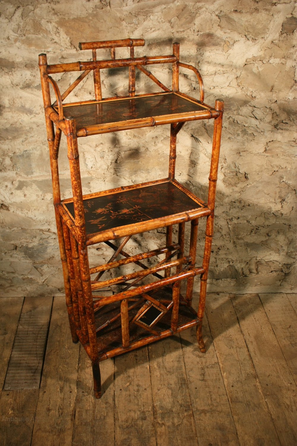 Victorian Bamboo Whatnot - Antiques Atlas