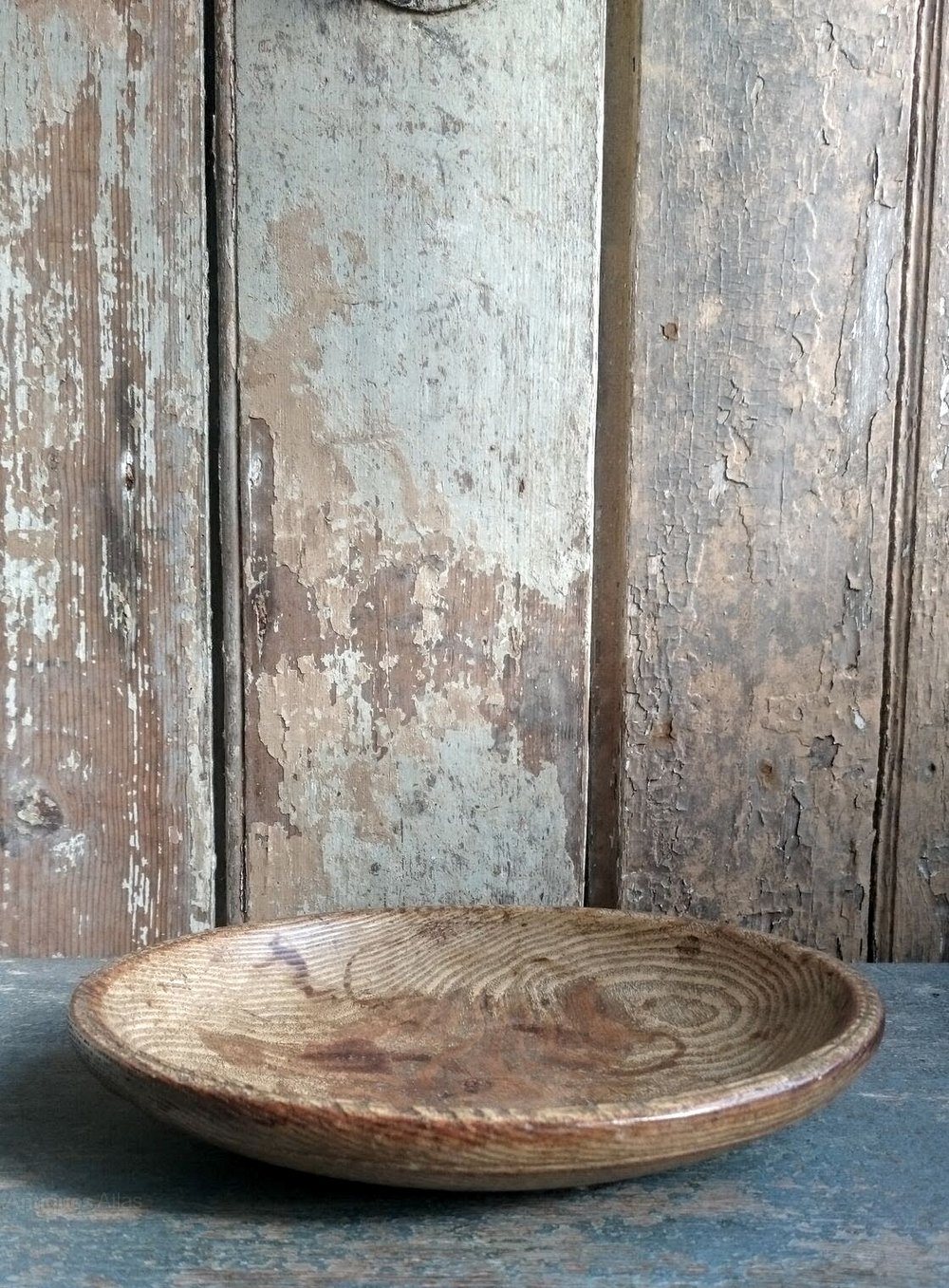 Antiques Atlas - Figured Ash Platter