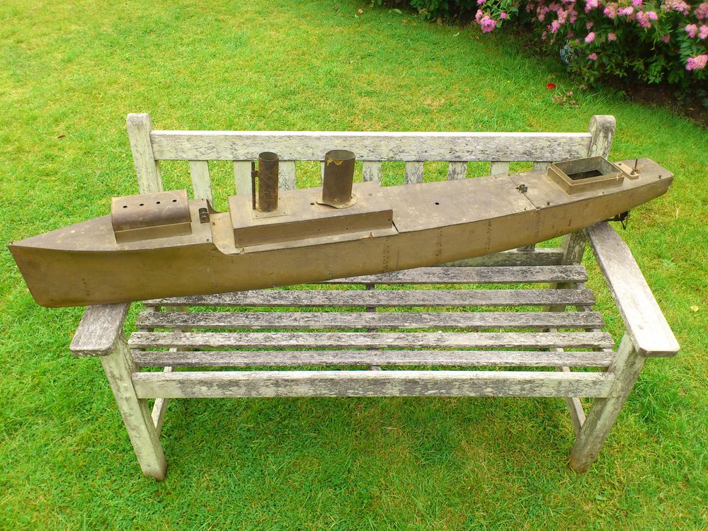 Antiques Atlas - Large Wooden Model Ship