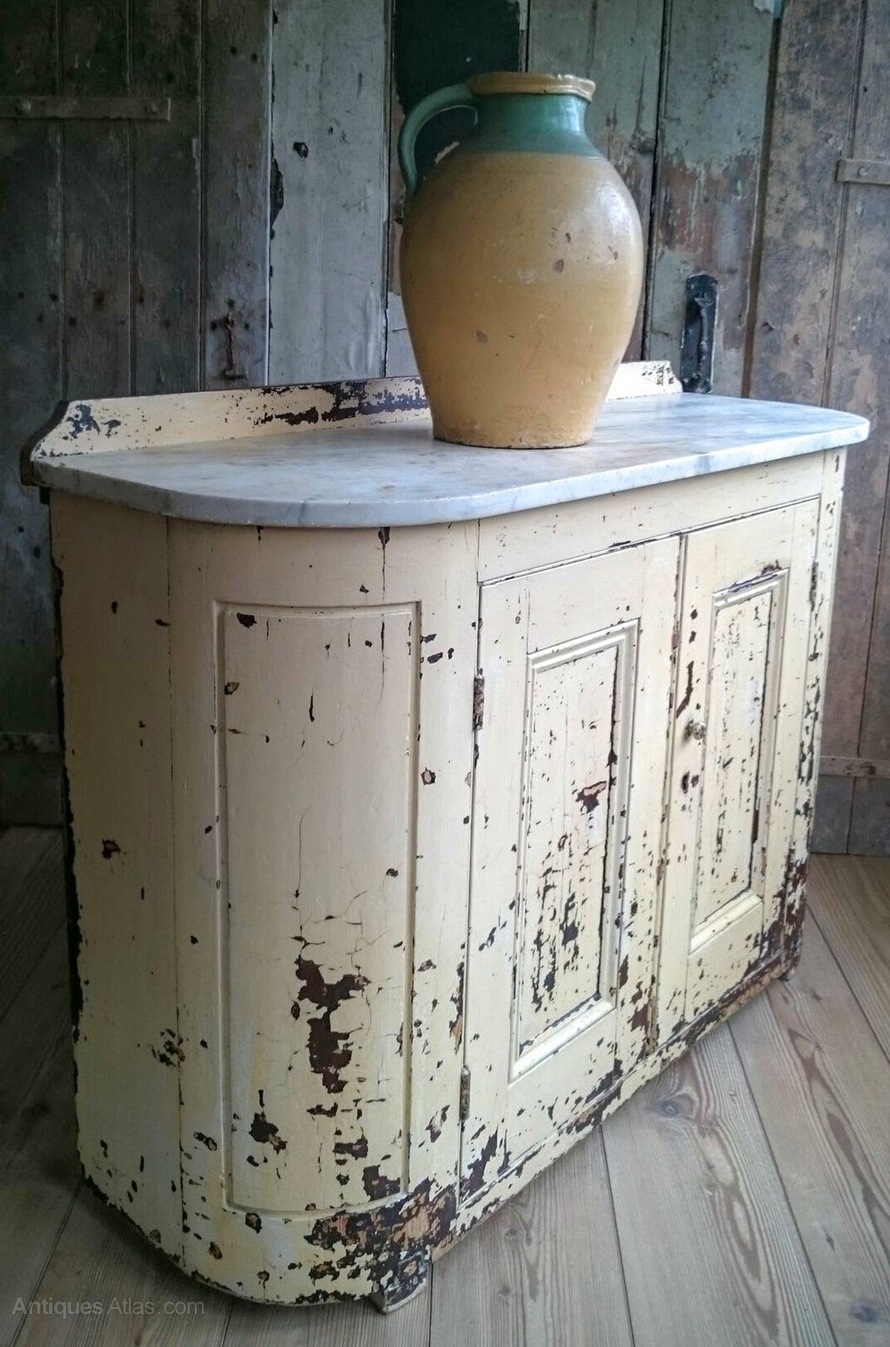Painted Pine Huffer - Antiques Atlas