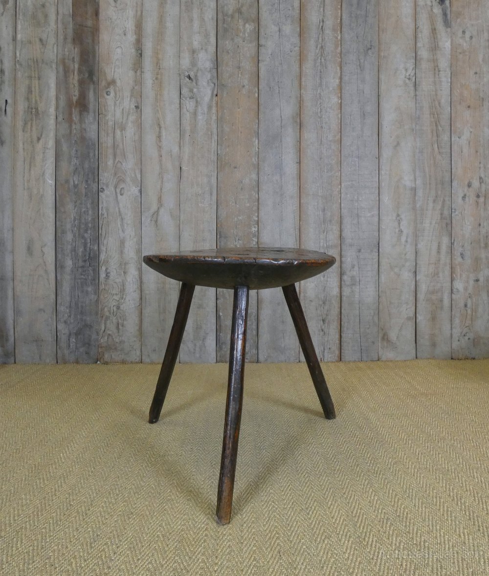 Primitive Cricket Table - Antiques Atlas