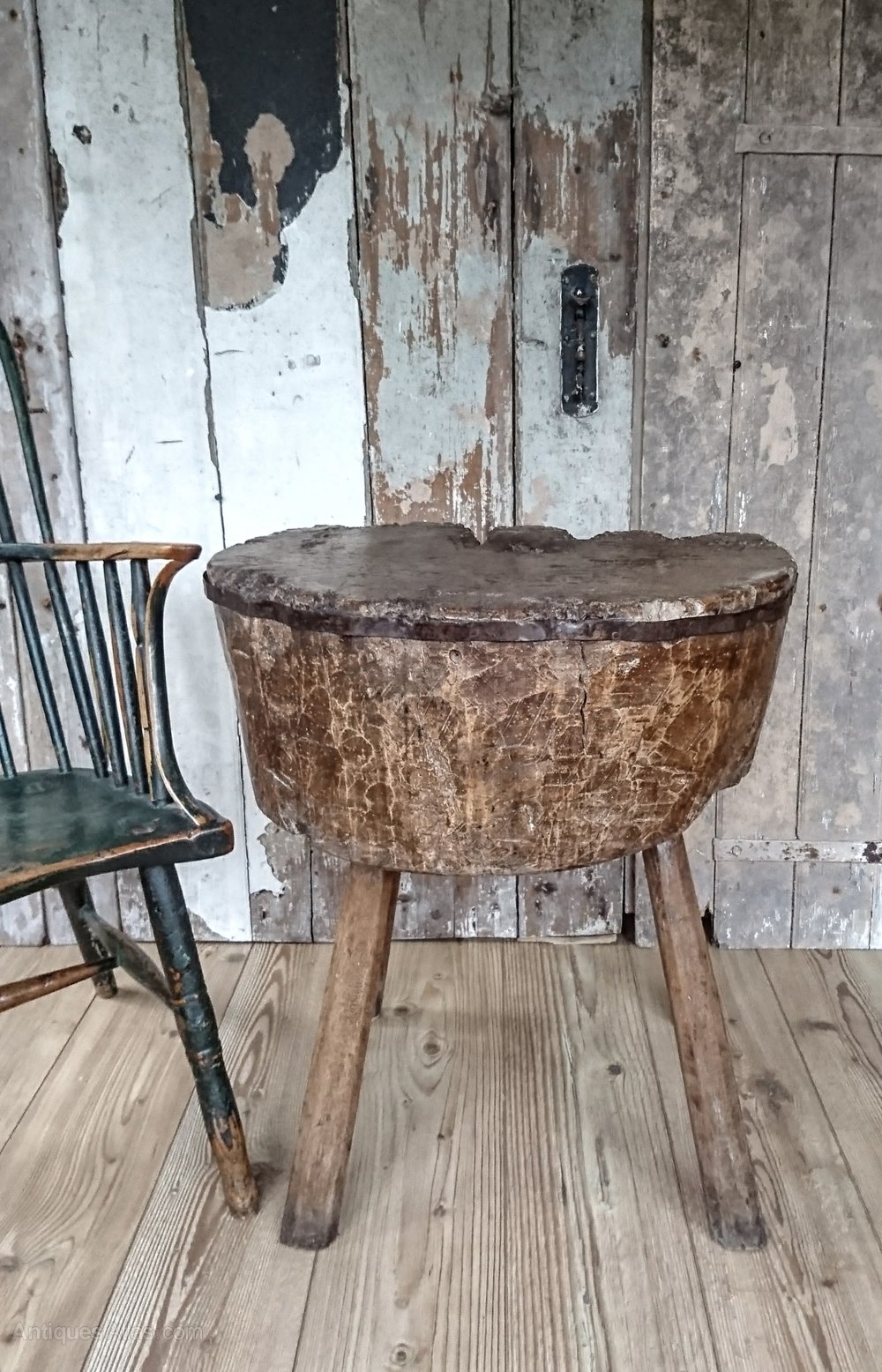 Primitive Slab Table - Antiques Atlas