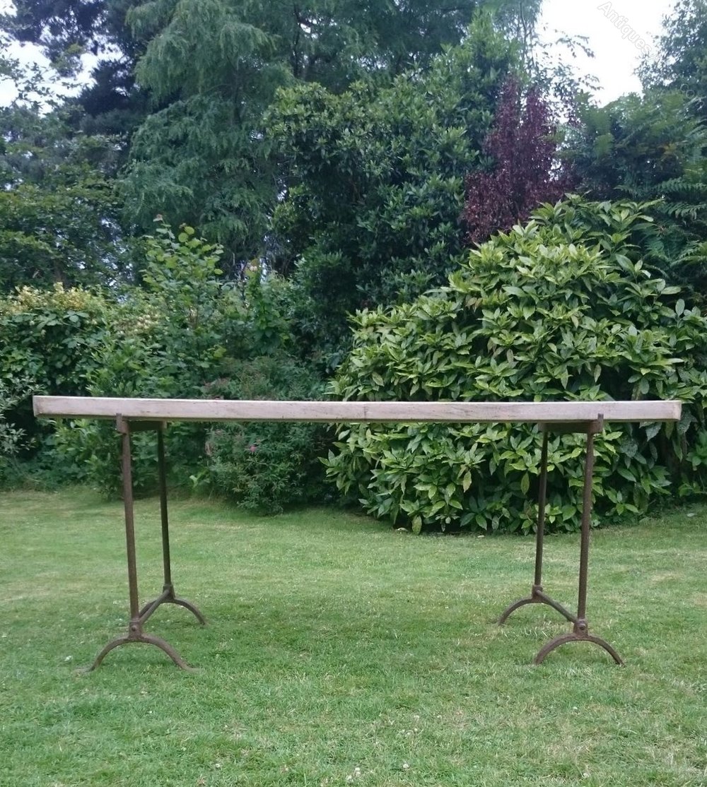 Sycamore Slab Table - Antiques Atlas