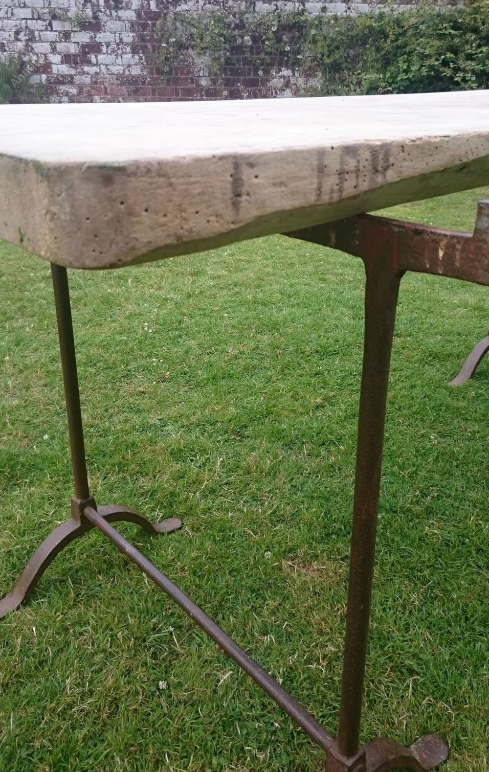 Sycamore Slab Table - Antiques Atlas