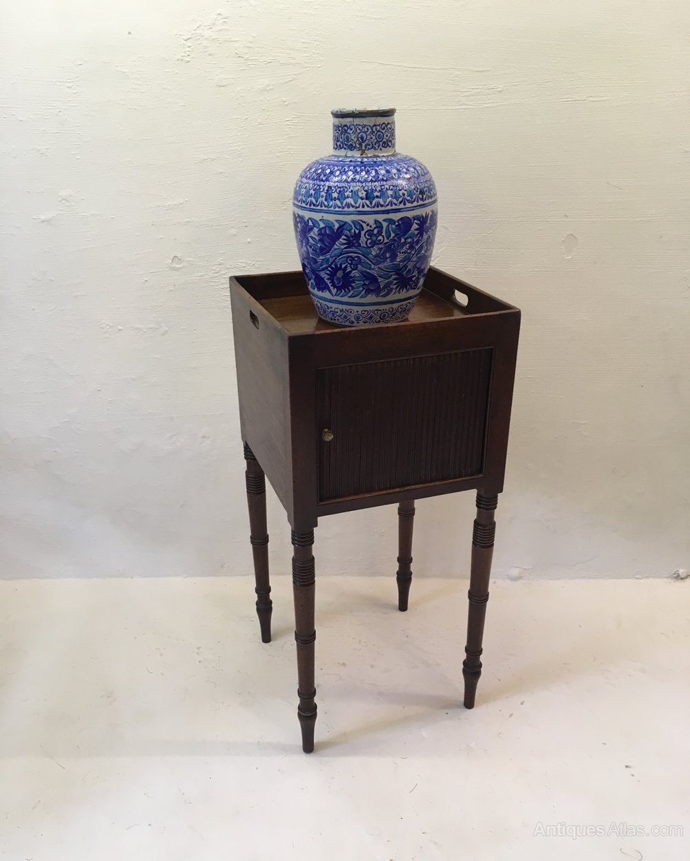 Antique Mahogany Night Table - Antiques Atlas