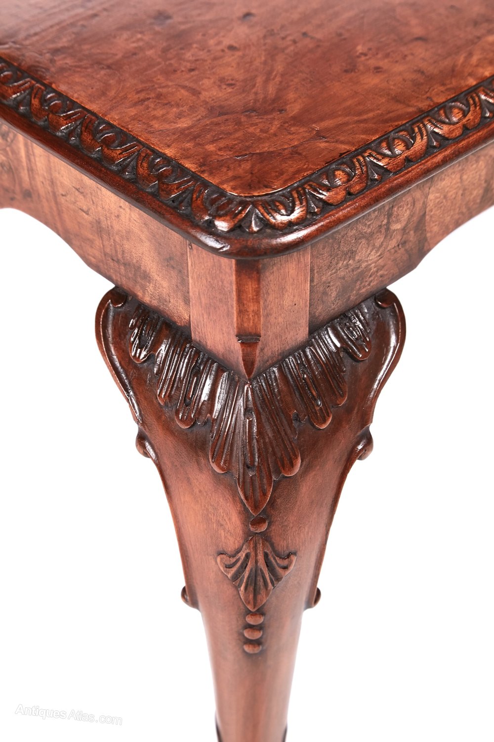 Walnut Carved Coffee Table Circa 1920s - Antiques Atlas