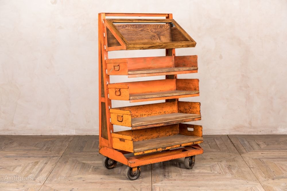 Antiques Atlas - Vintage Industrial Shop Display Stand